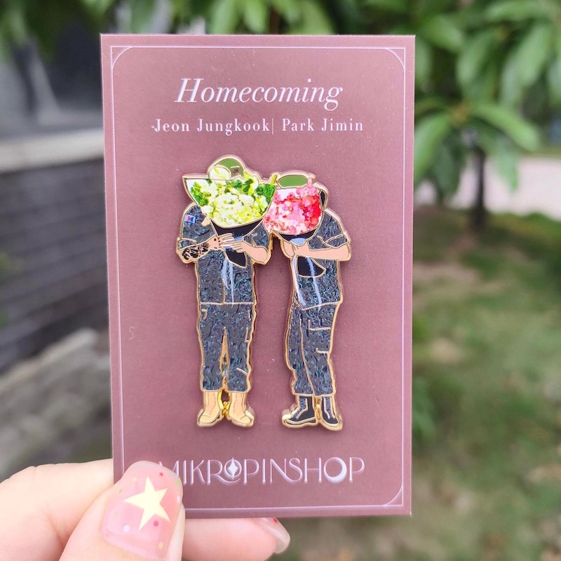 Bts Enamel Pin - Etsy