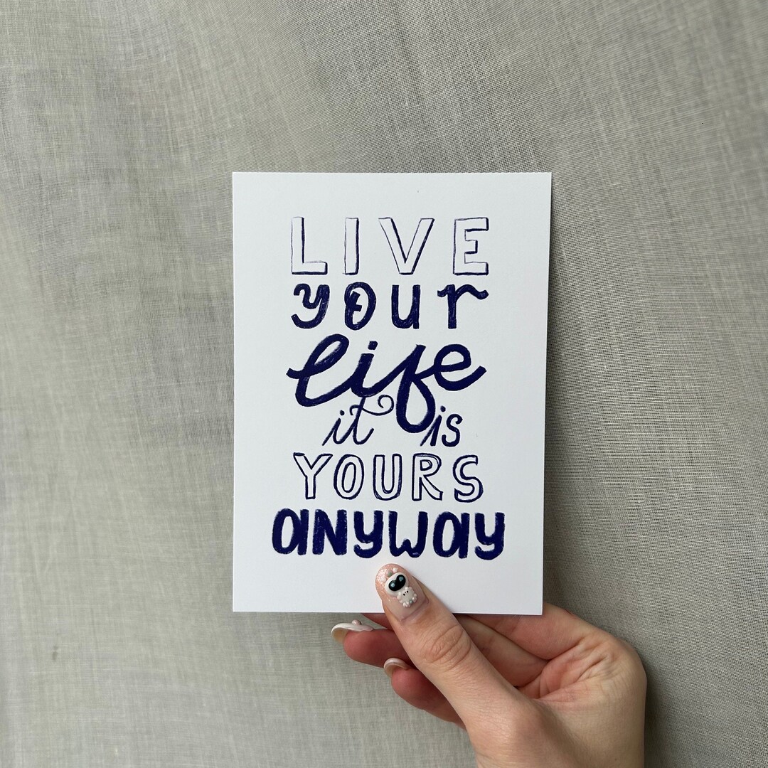 Lyric Post Cards & Prints | BTS - Etsy