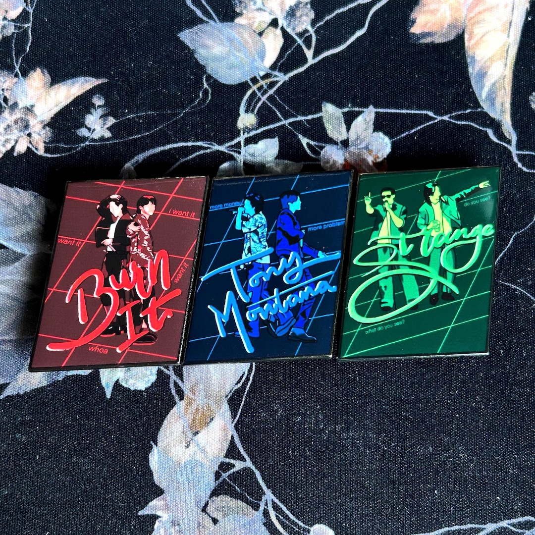 FULL SET Dday the Final Collabs Hard Enamel Pins | Agustd, Jungkook ...