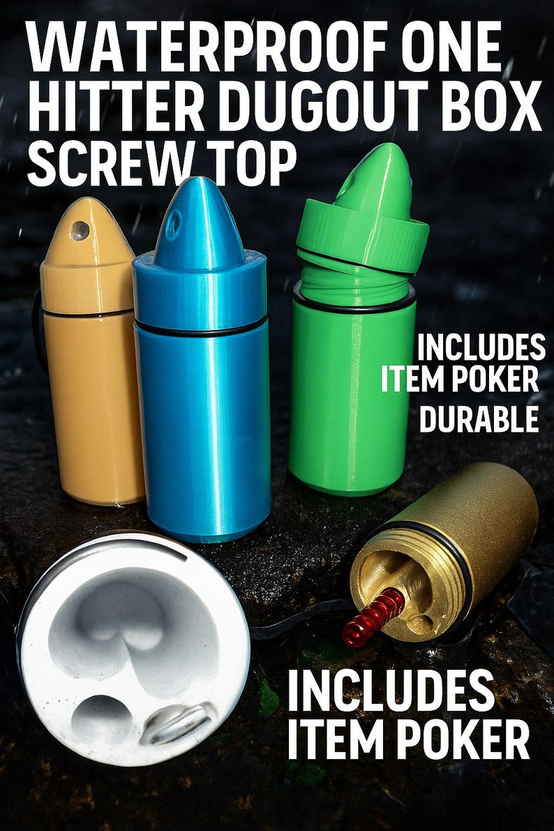 Waterproof Floating One-hitter Box — Dugout - Wearable & Adventure ...
