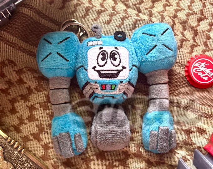 FANMADE Fallout New Vegas - Yes-man Plush Keychain - Etsy