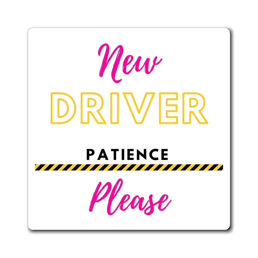 New Driver Magnet, New Driver Car Magnet, Cute Car Magnet, New Student ...