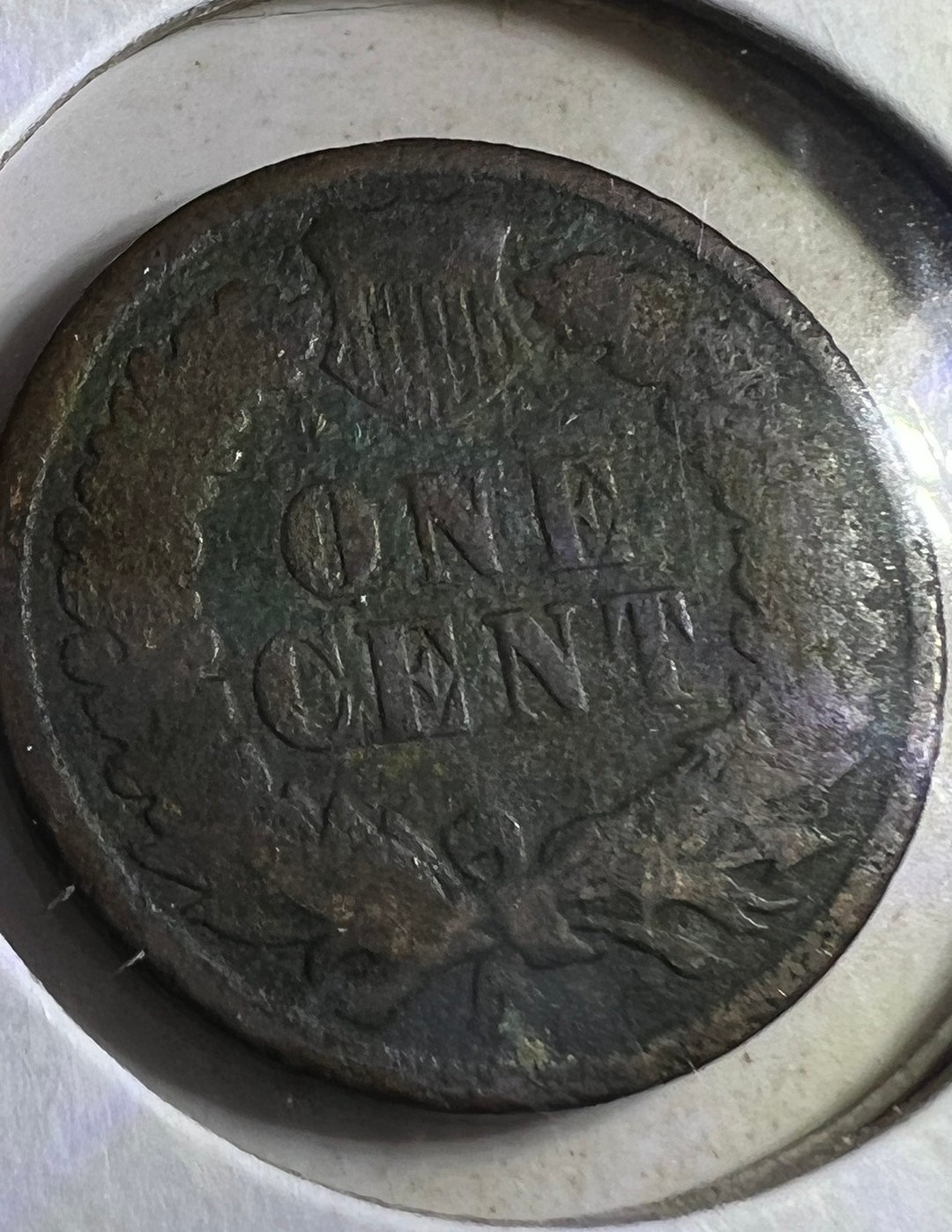 1896 Indian Head Penny Very Rare. Item Was Cleaned a Non Abrasive ...
