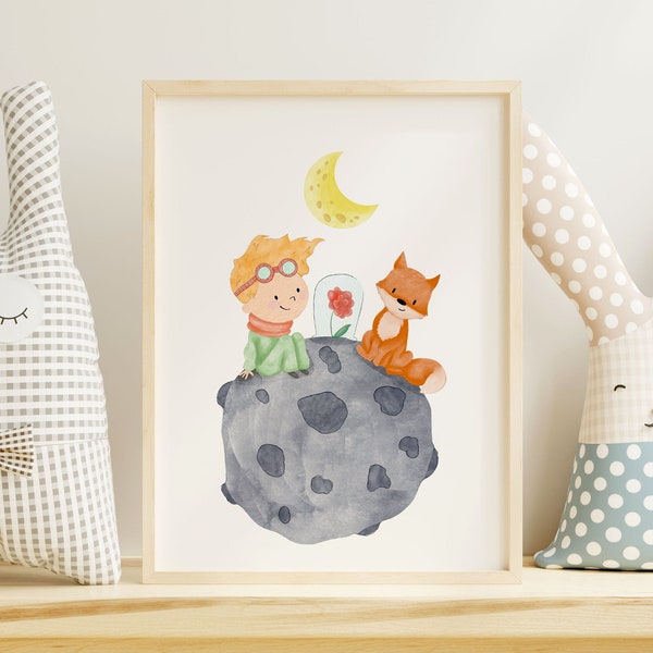 The Little Prince Poster - Etsy