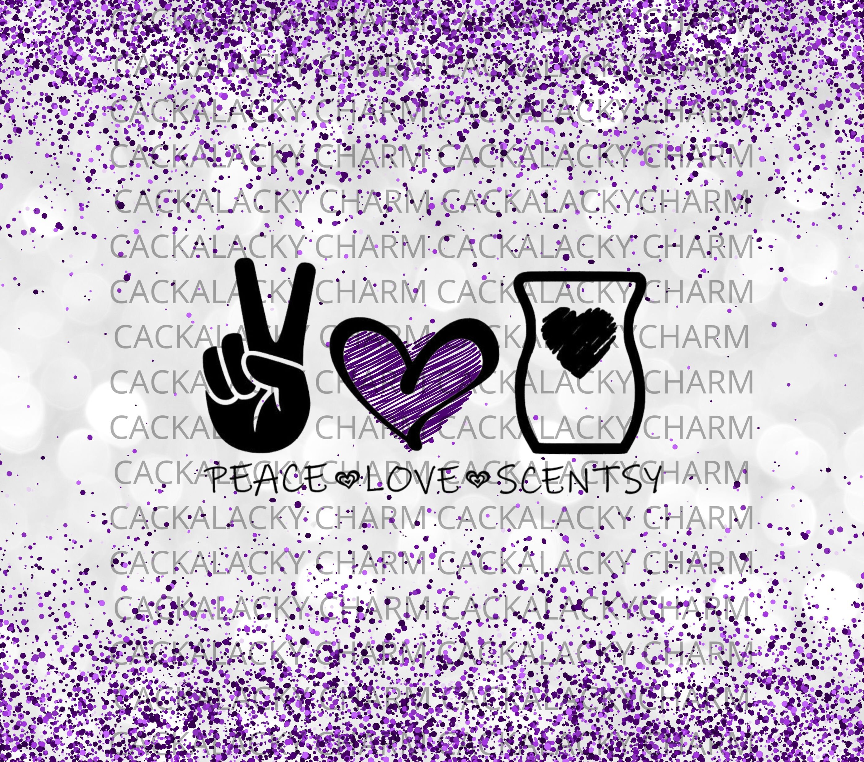Peace Love Scents PNG 20oz Tumbler Design - Etsy