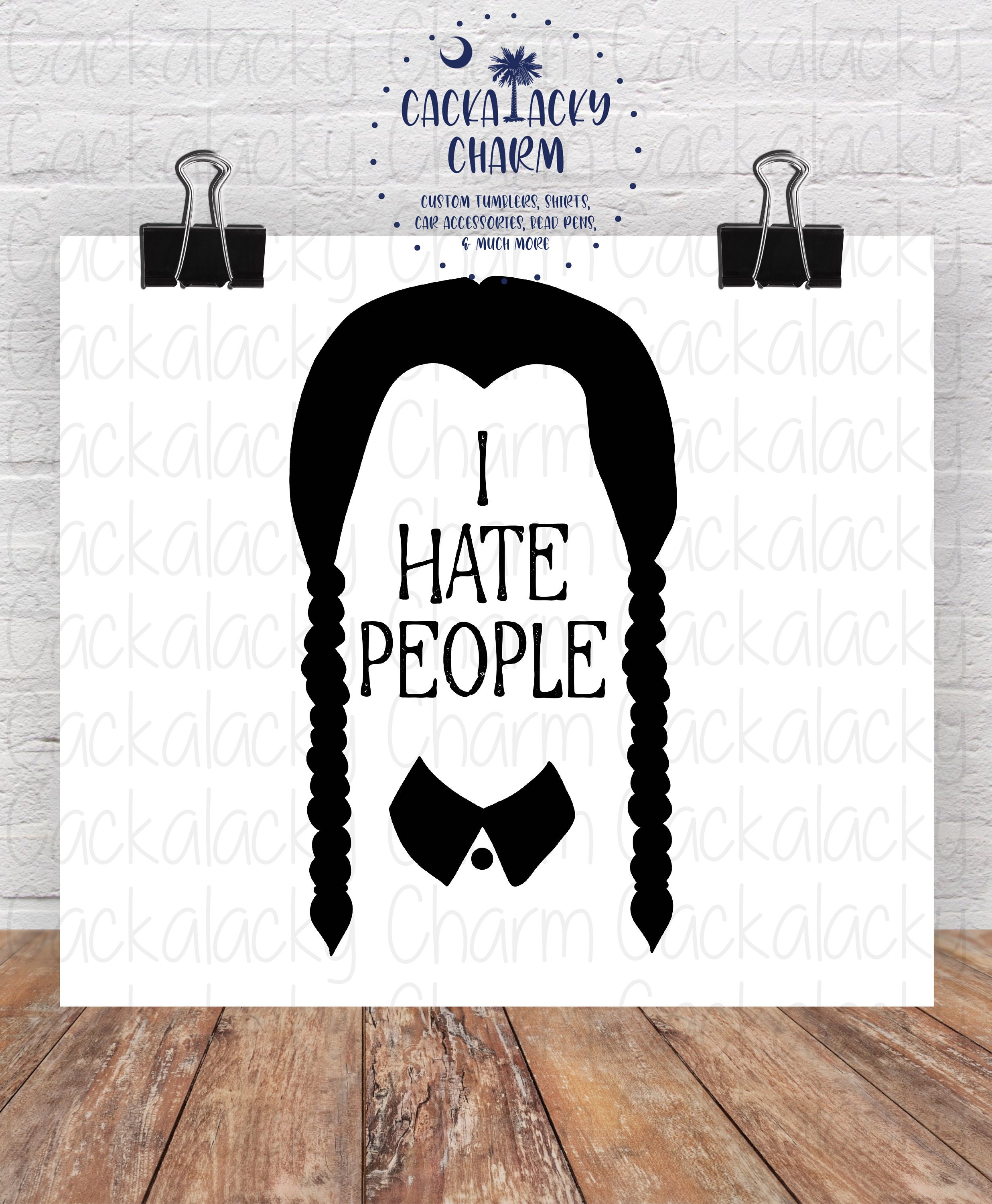 I Hate People PNG SUBLIMATION Graphic T-shirt Design - Etsy