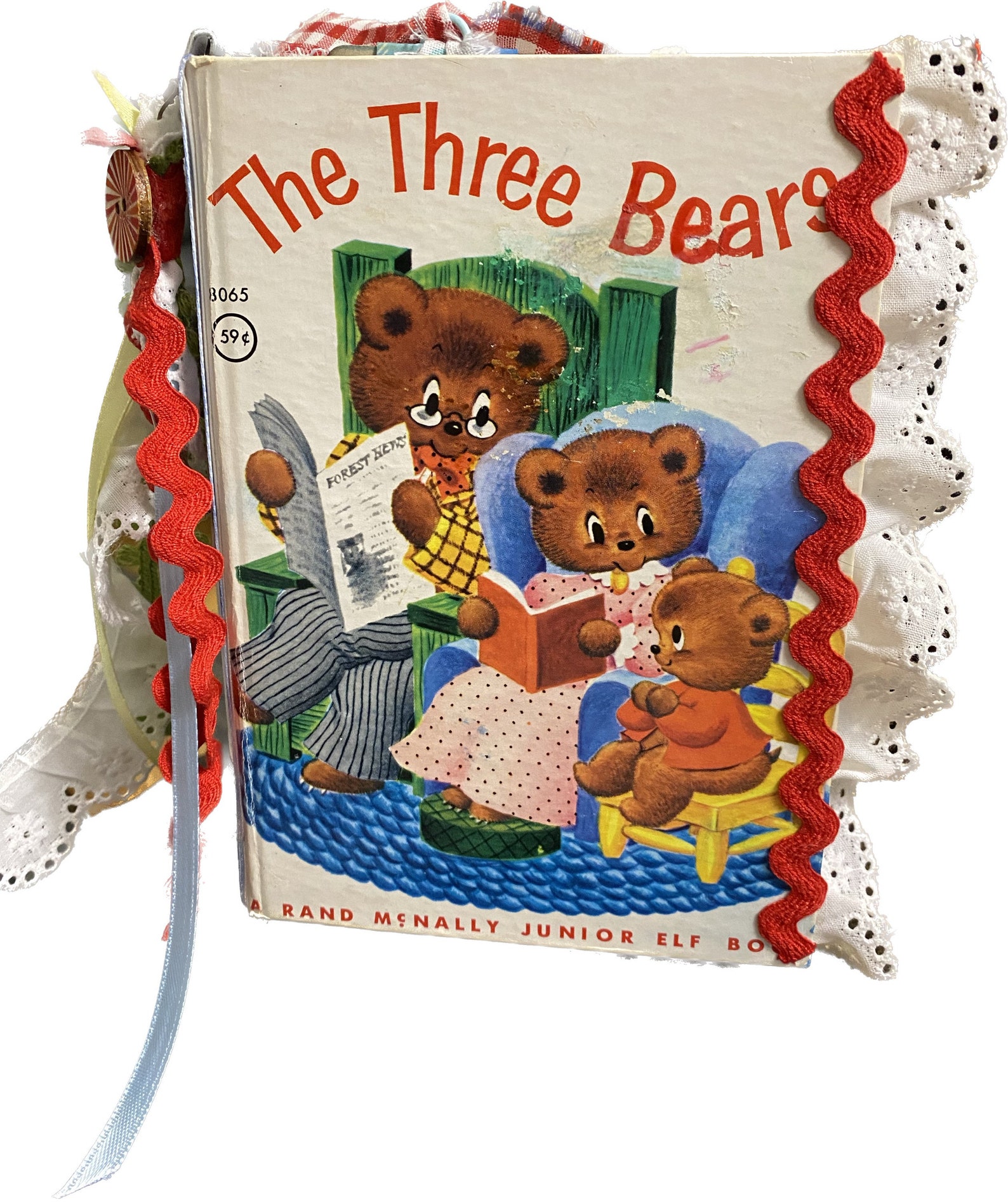 The Three Bears Altered Book - Etsy