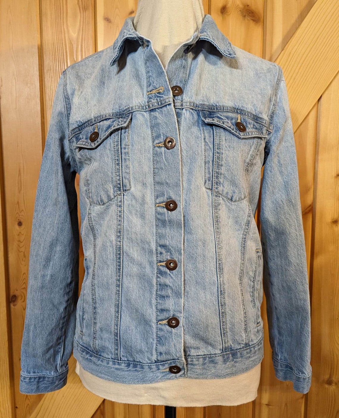 Women's Custom Western Denim and Wool Coat, Patchwork Coat, Cowgirl ...