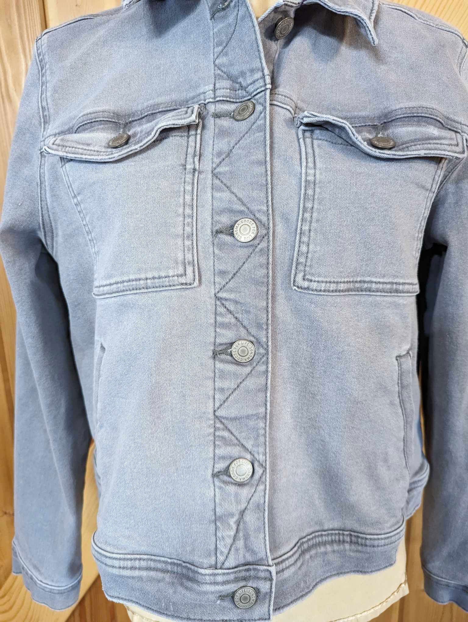 Women's Custom Western Denim Jacket, Buffalo Skull Jean Jacket, Cowgirl ...