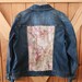 Western Denim Coat, Custom Cowgirl Jean Jacket, Patchwork Jacket, Denim ...