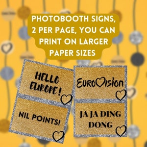 Instant Download: Eurovision Party Pack - Etsy