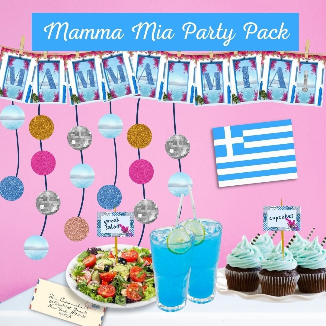 Instant Download: Mamma Mia Party Pack - Etsy