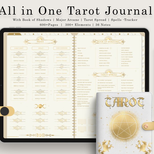 Tarot Journal - Etsy