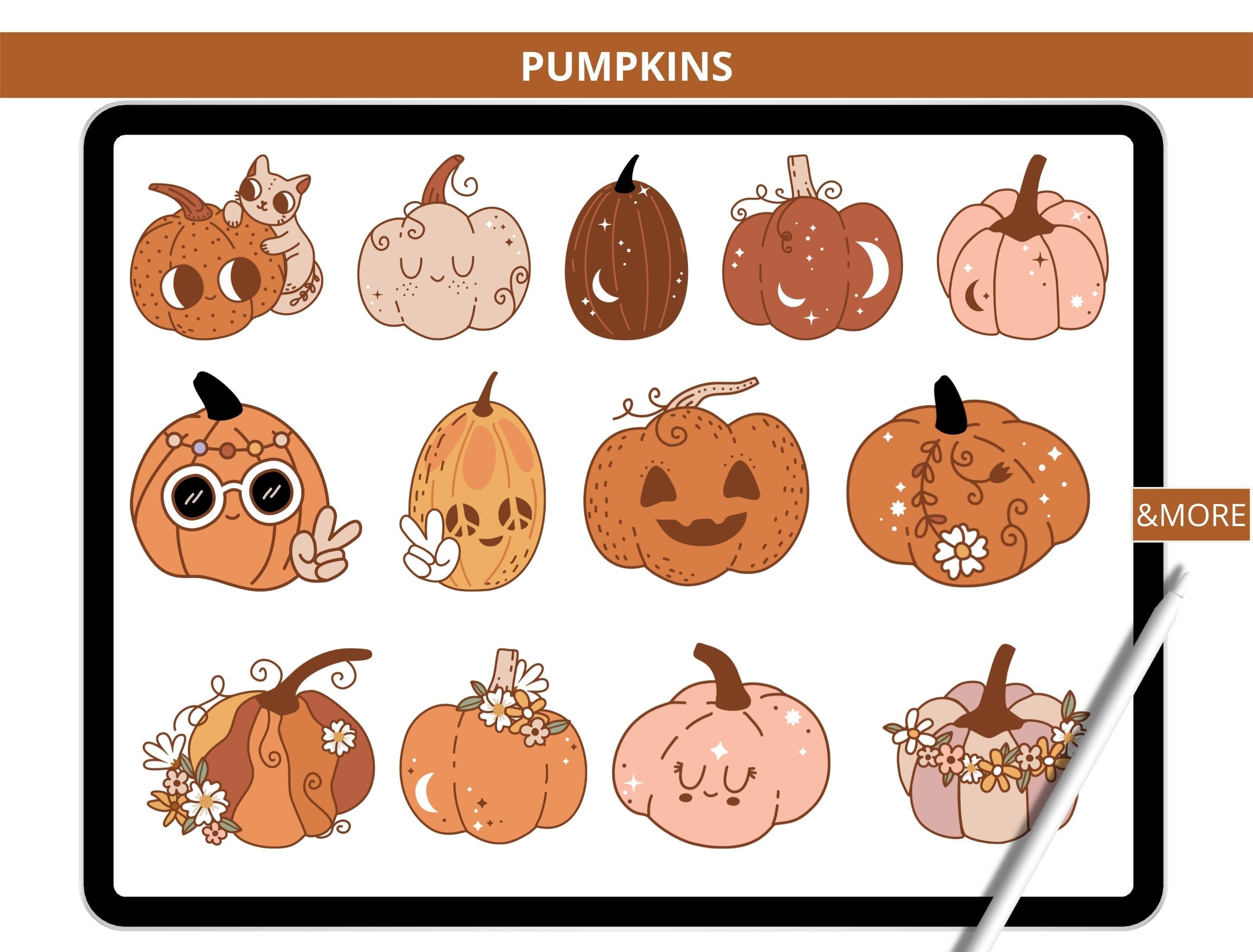 Halloween Stickers, Goodnotes Stickers, Digital Planner, Goodnotes ...