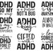 Adhd Stickeradhd Svgadhd Planneradhd Bundleadhd Digital - Etsy