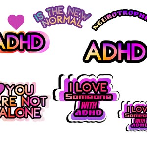 Adhd Sticker,adhd Svg,adhd Planner,adhd Bundle,adhd Digital Planner ...
