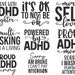 Adhd Stickeradhd Svgadhd Planneradhd Bundleadhd Digital - Etsy