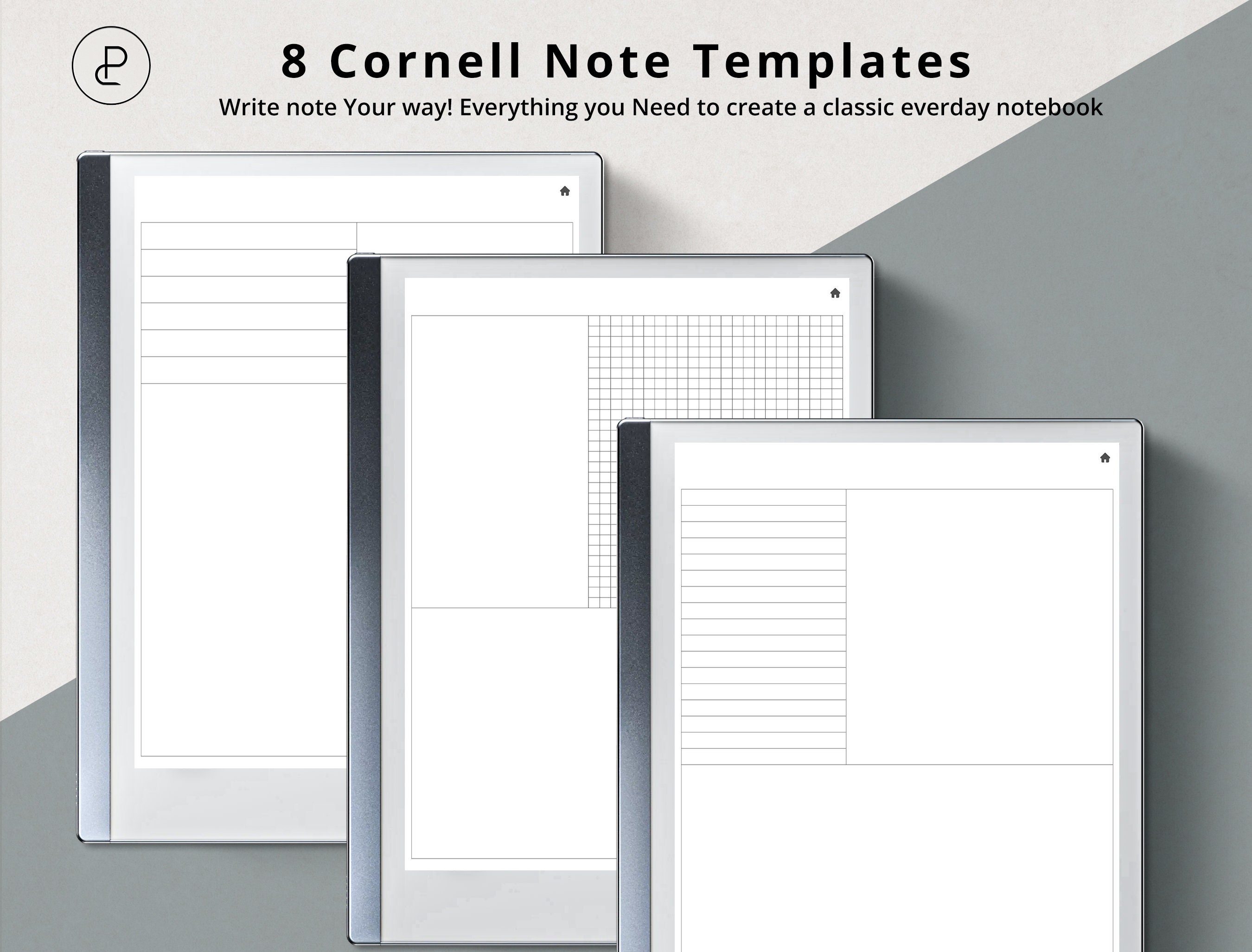 Remarkable 2 Notebook With 60 Templates Free 3000 Stickers - Etsy