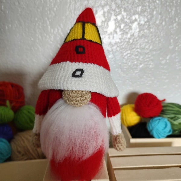 Crochet Lighthouse Gnome - Etsy