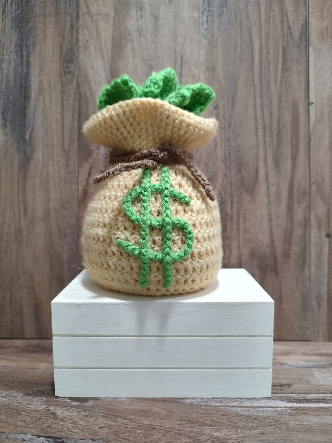 Crochet Pattern Money Bag Stash Bottle - Etsy