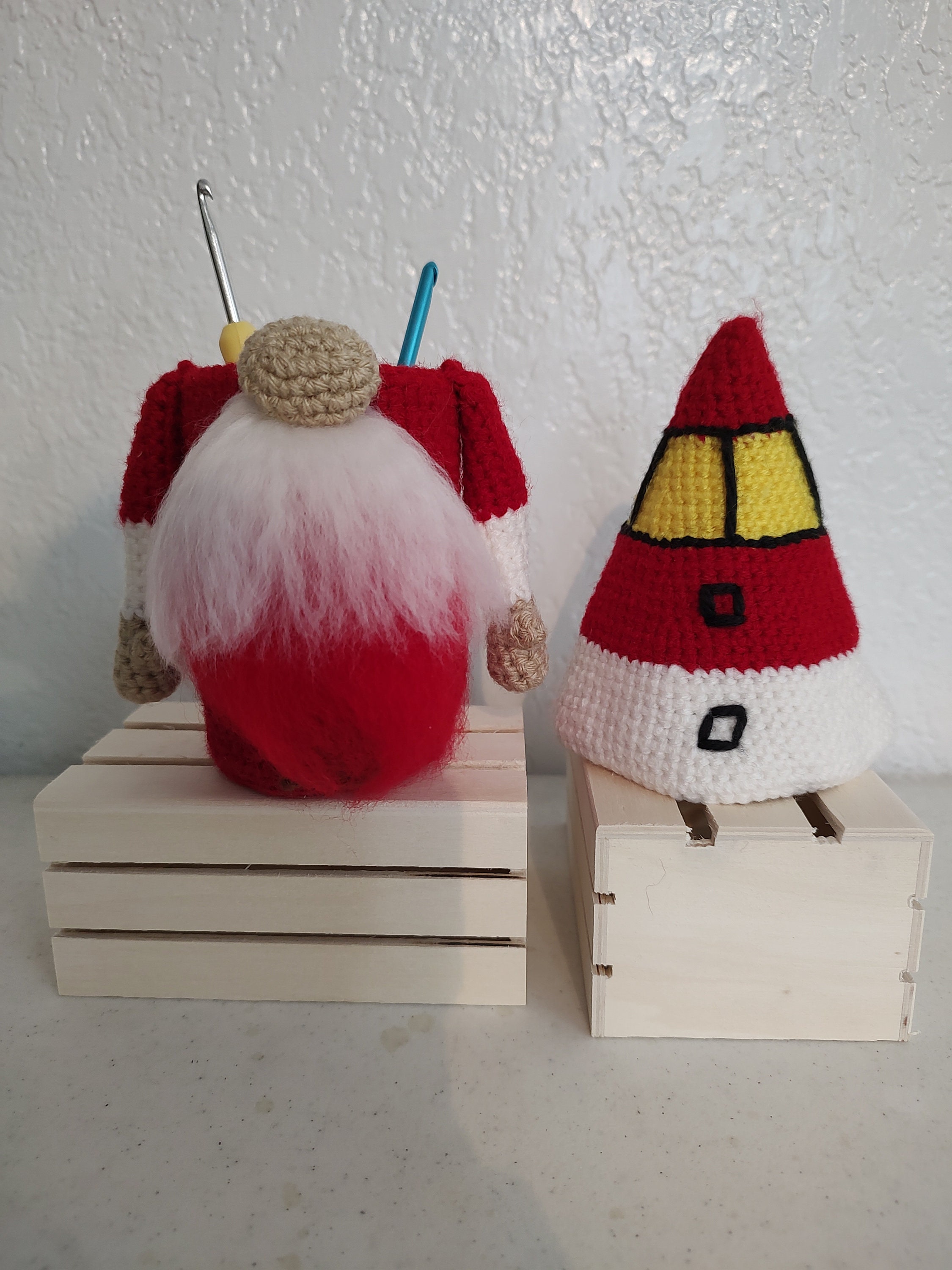 Crochet Pattern Lighthouse Hide-a-gnome - Etsy