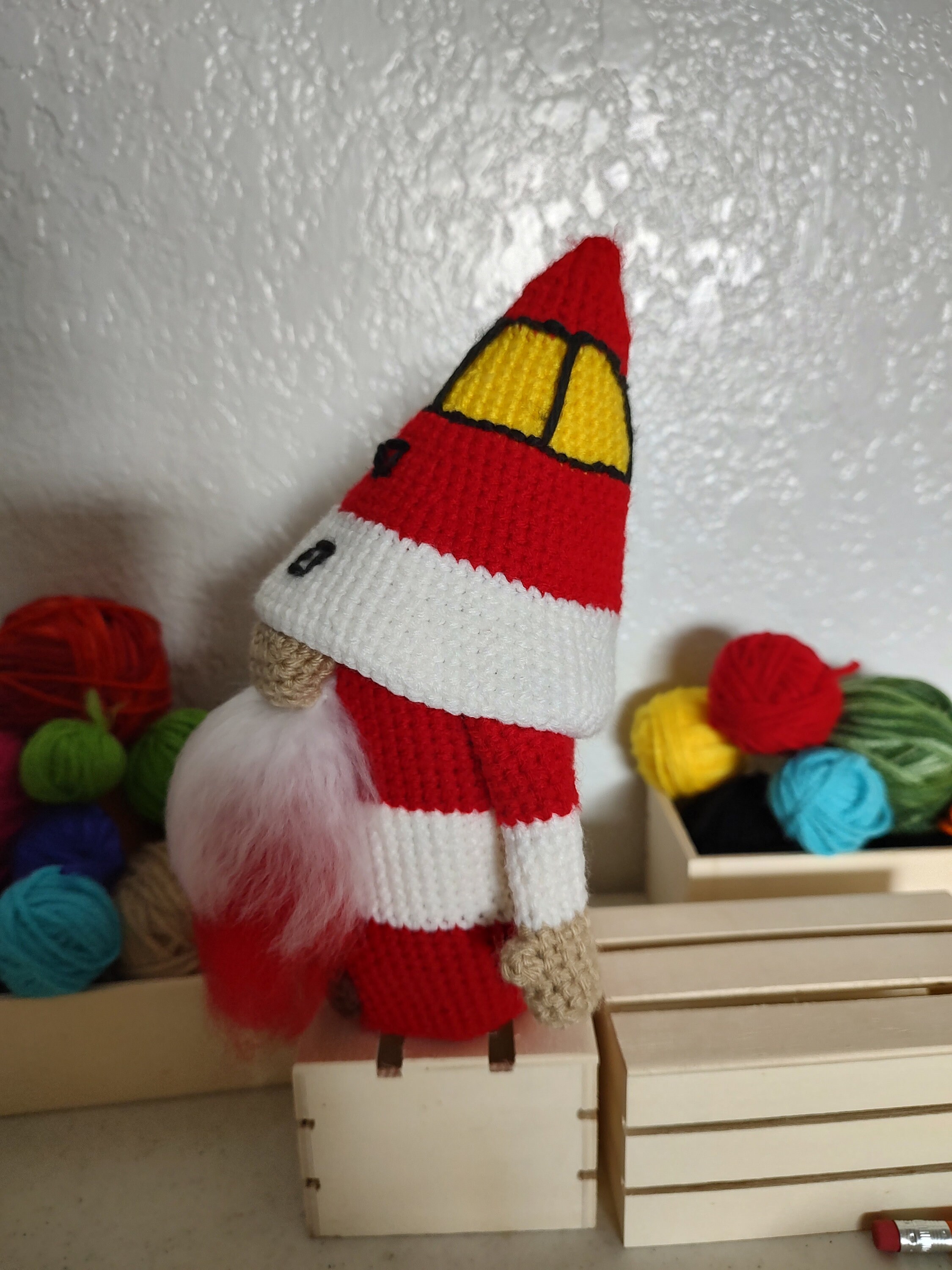 Crochet Pattern Lighthouse Hide-a-gnome - Etsy