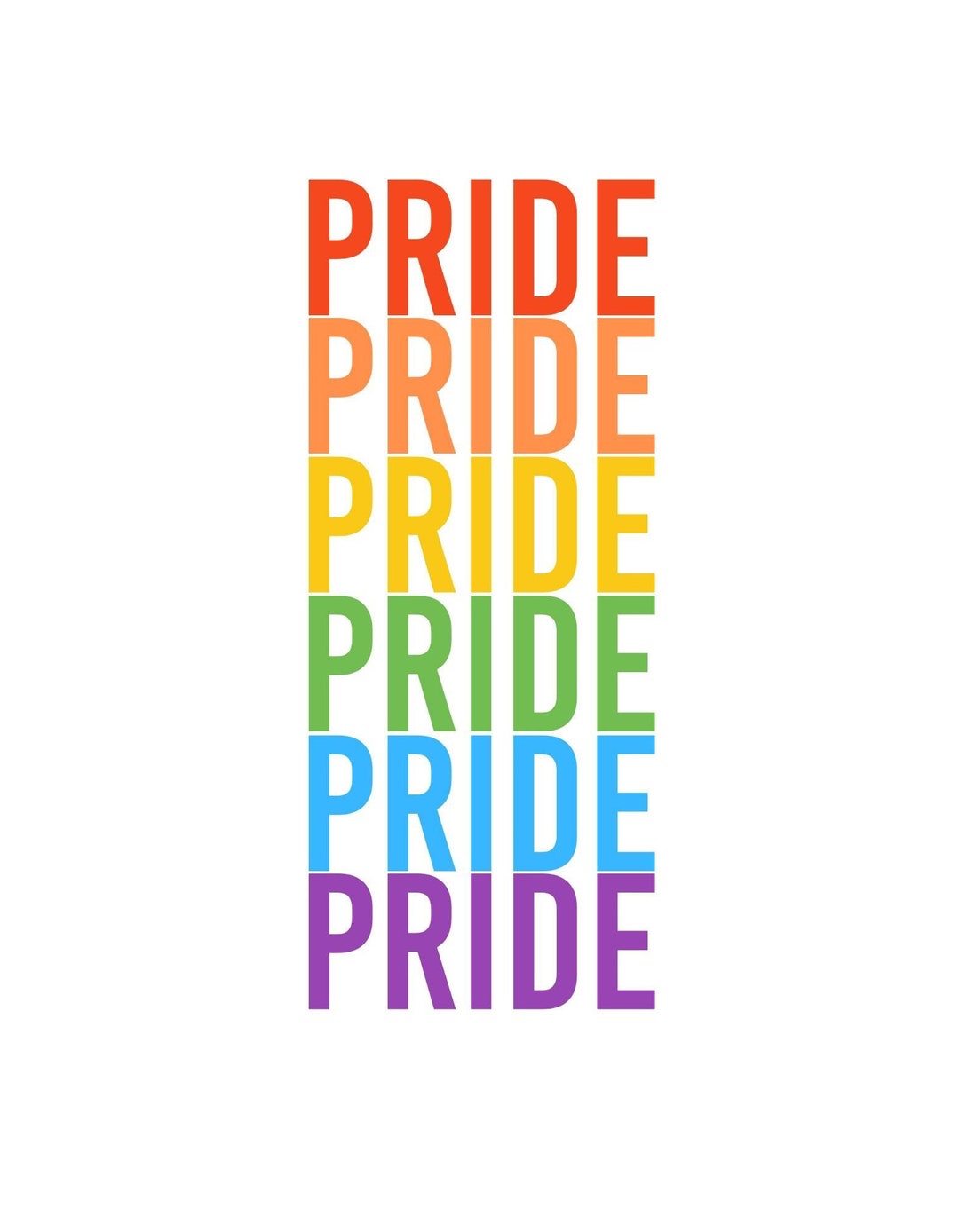 Pride SVG, PNG, JPG, and More Digital Download, Digital Files - Etsy