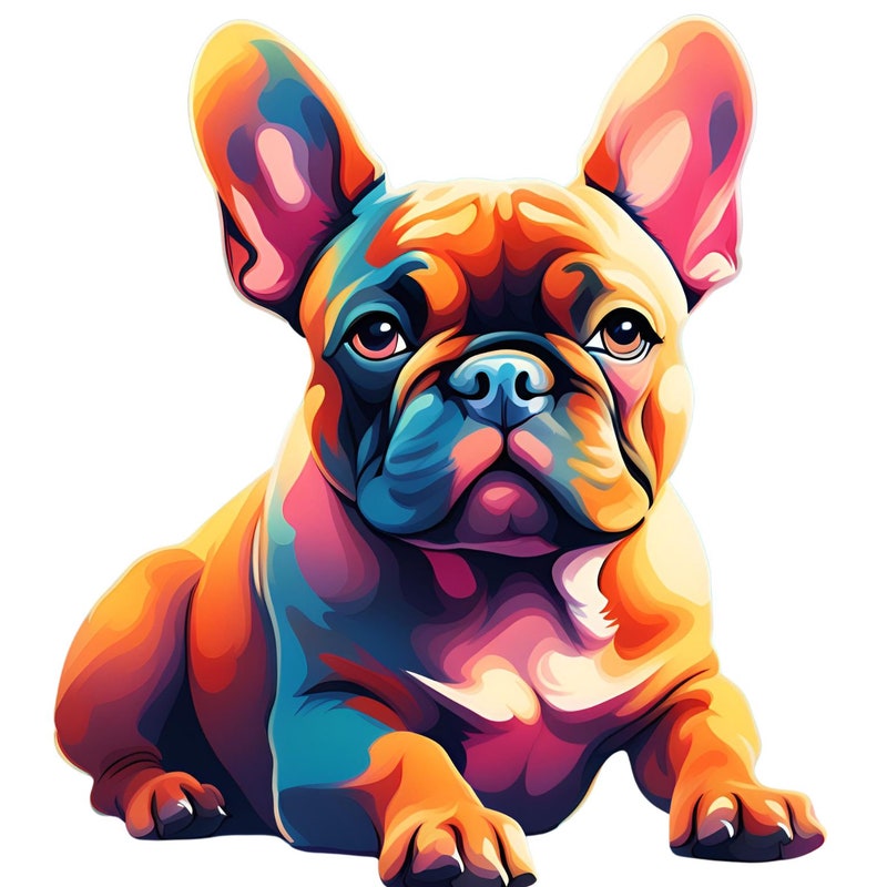 French Bull Dog Pop Art - Etsy