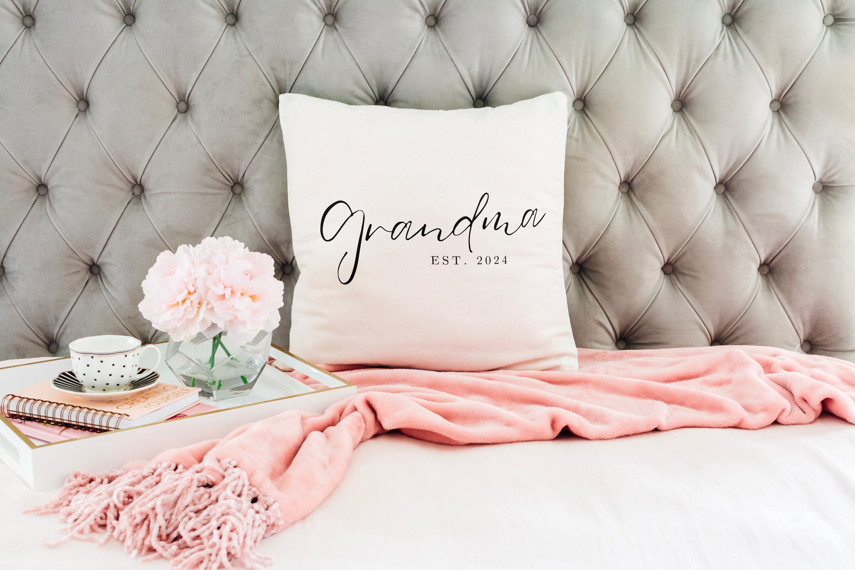 Grandma Est 2024 SVG, PNG, JPG and More Digital Download, Grandma Gift ...