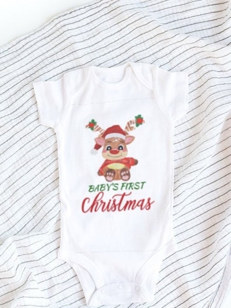 Baby's First Christmas SVG - Etsy