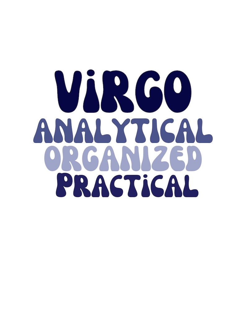 Virgo Retro Zodiac SVG, PNG, JPG and More Digital Download, Digital ...