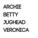 Archie Characters Cast Names SVG, PNG, JPG and More Digital Download ...