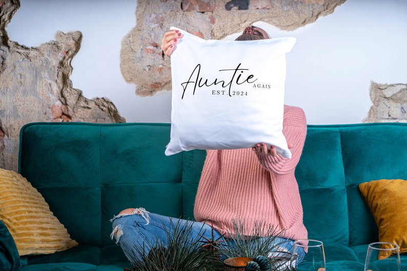Auntie Again Est. 2024 SVG, PNG, JPG and More New Baby Announcement ...