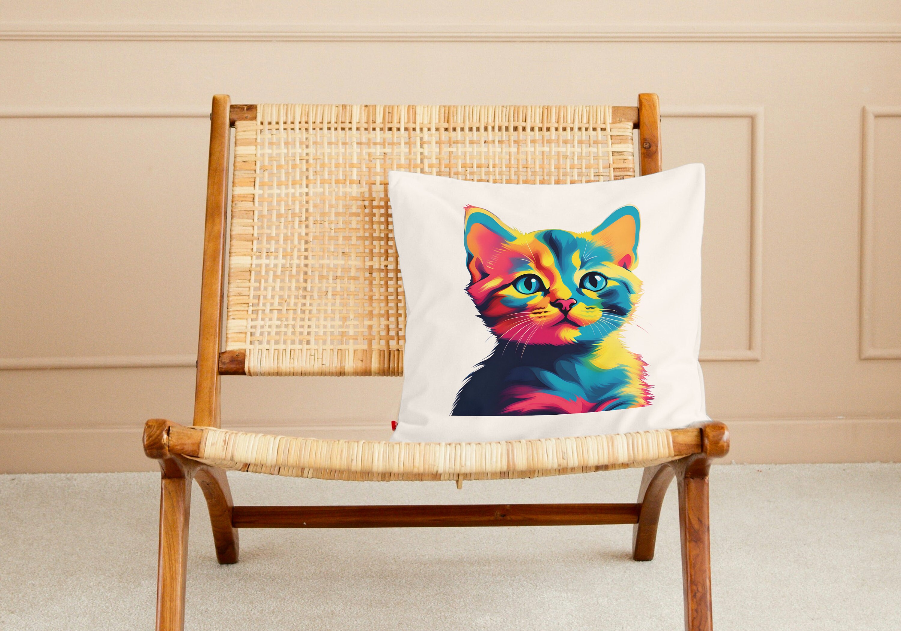 Pretty Kitten Pop Art SVG, PNG, JPG and More Digital Download, Digital ...
