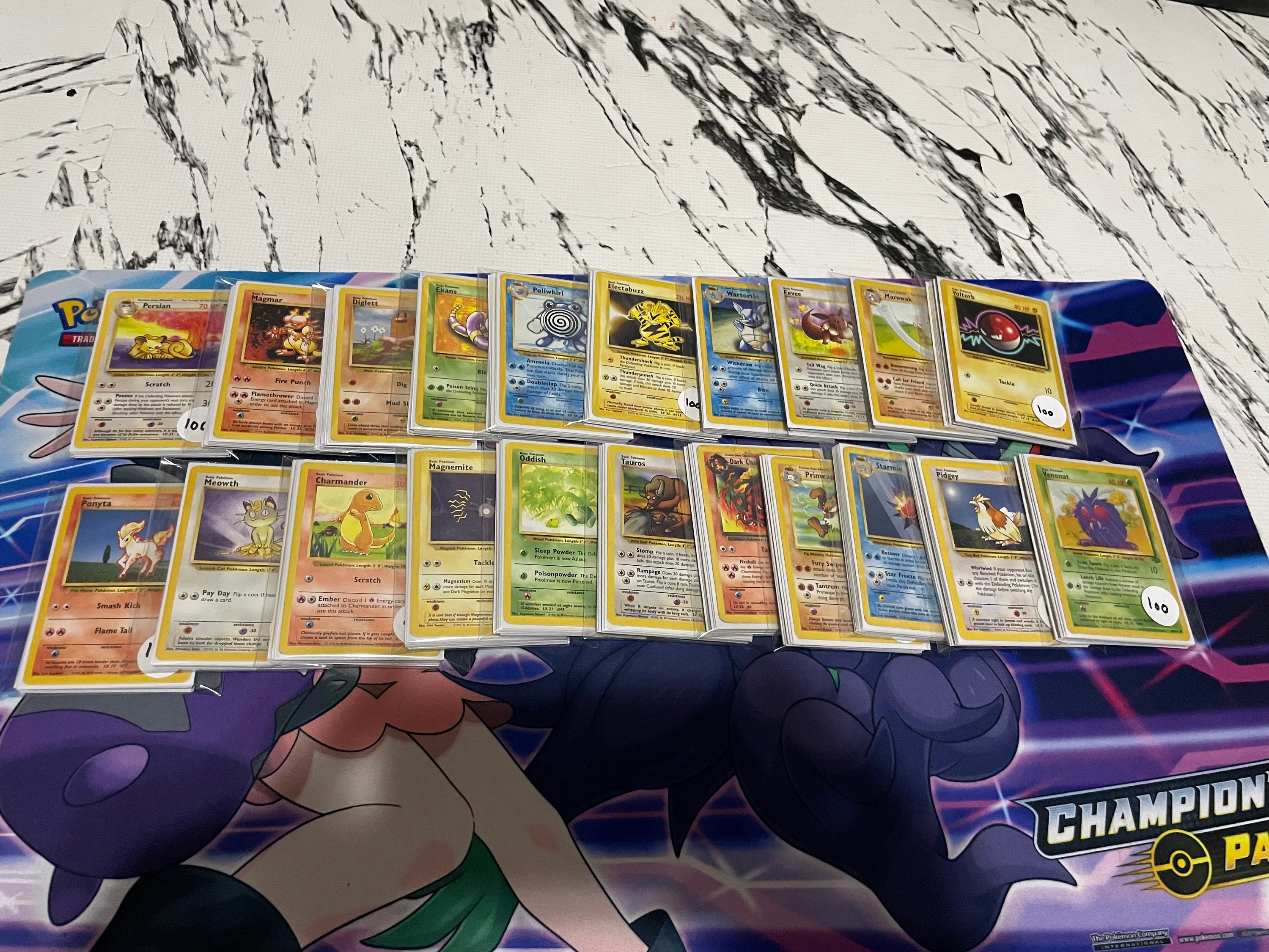 Homemade Base Set Pokemon Packs 10 Cards. Assorted. - Etsy