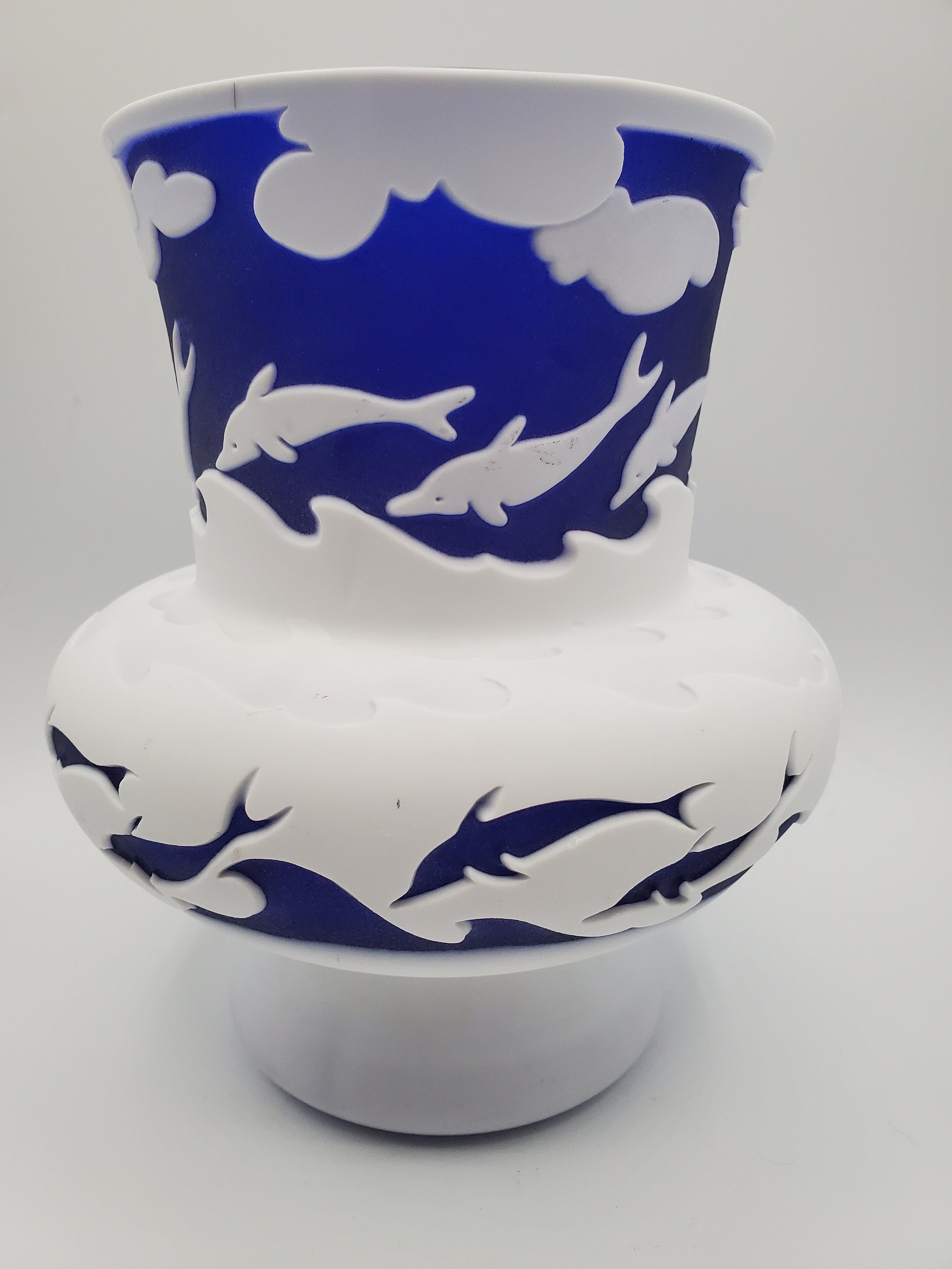 Pilgrim Glass Kelsey Murphy Artist Proof Cameo Vase - Etsy