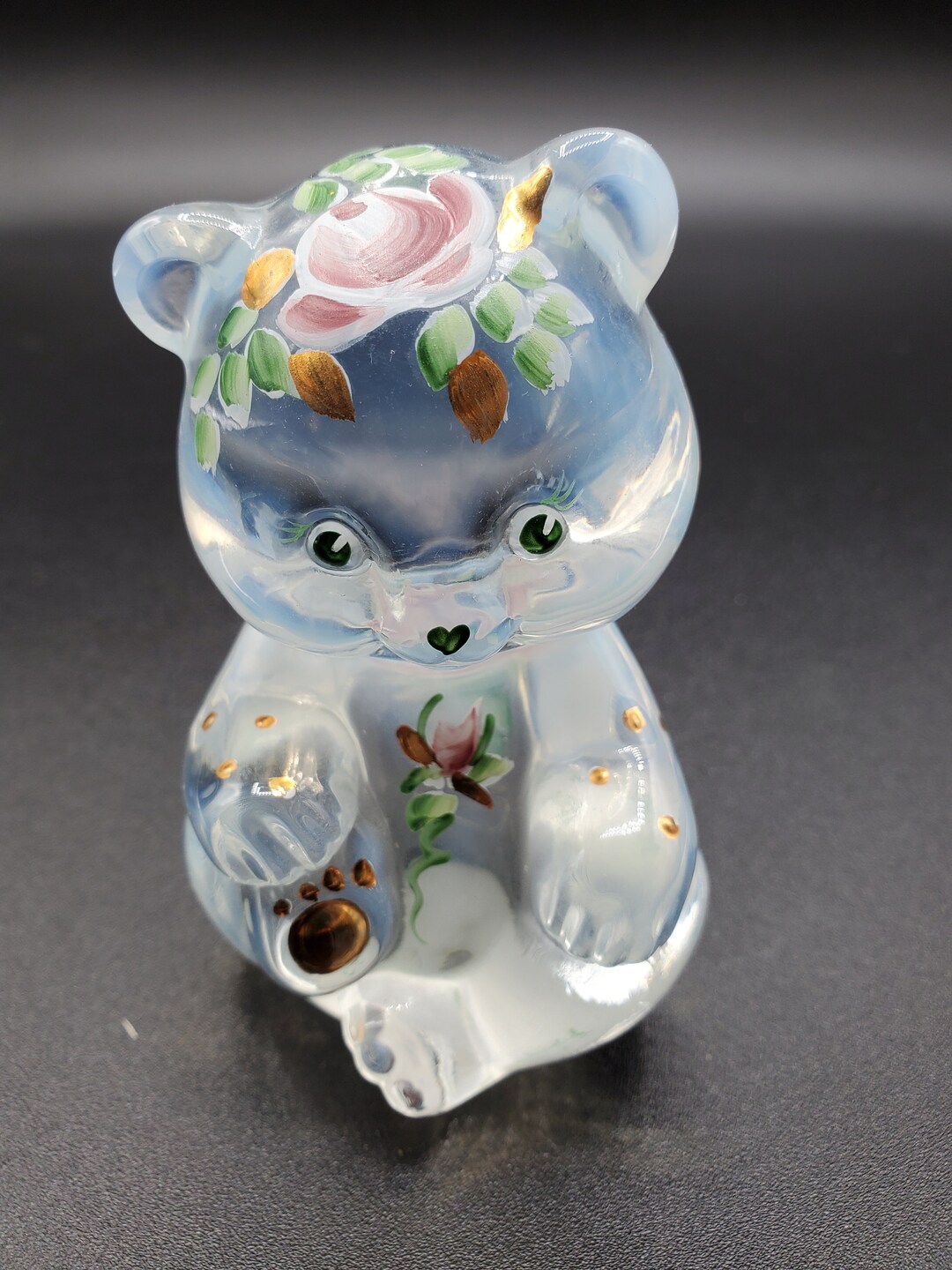 Fenton 95th Anniversary Bear - Etsy