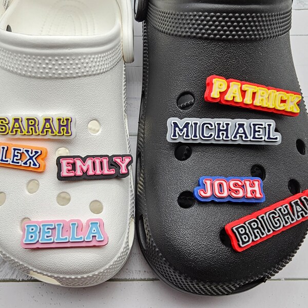 Personalized Shoe Charm - Etsy