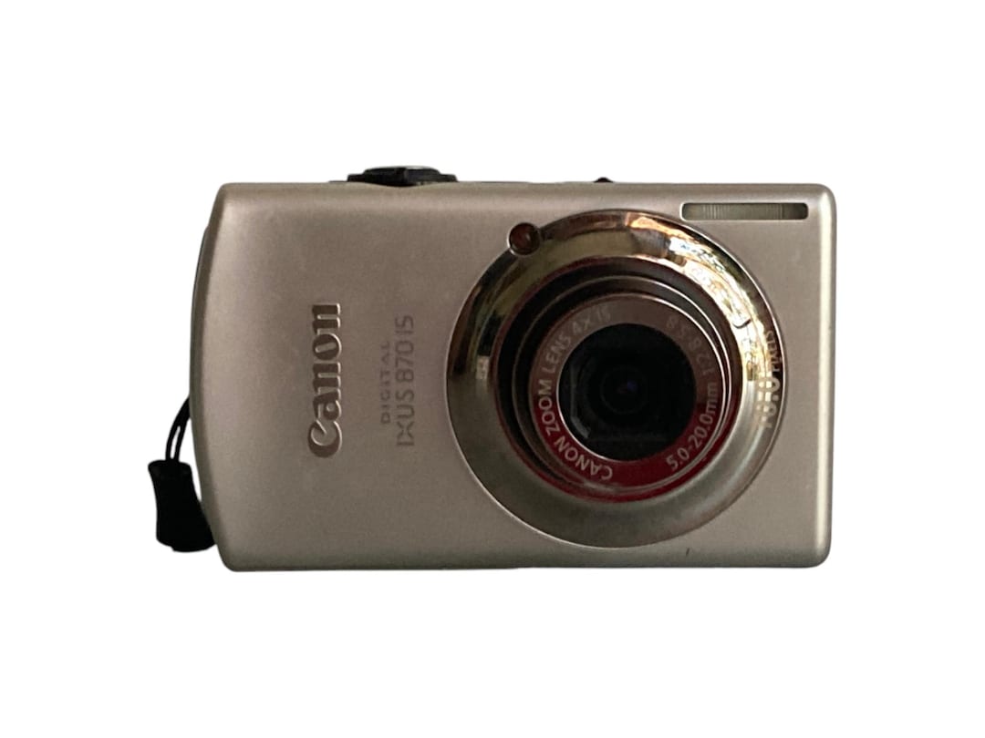 Canon Ixus 870 Silver Digital Camera - Etsy