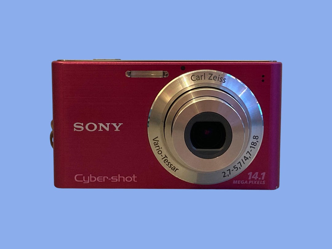 Sony Cyber-shot DSC-W320 Pink Digital Camera Card Reader - Etsy Canada