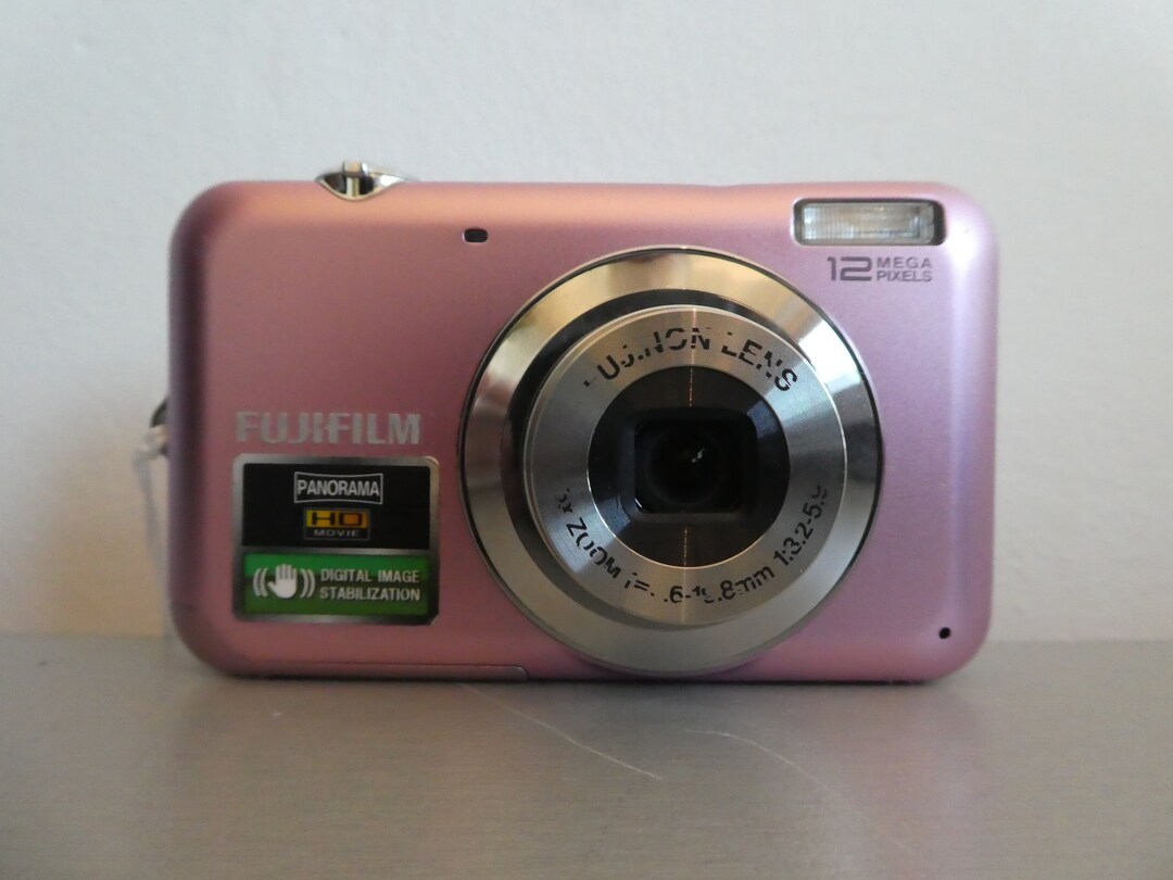 Fujifilm Finepix JV100 Pink Digicam, Working Digital Camera, Compact ...