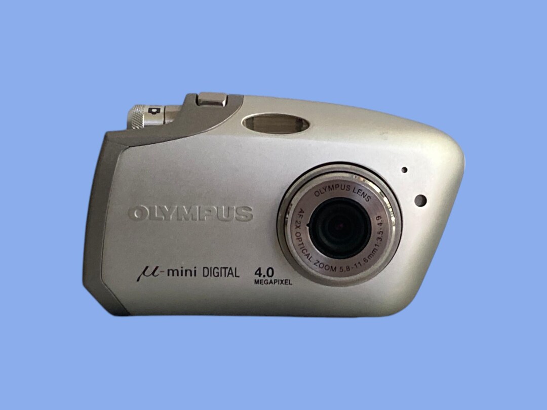 Olympus Mju Mini Digital Silver Digital Camera - Etsy