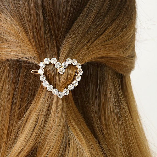 Heart Hair Pins - Etsy