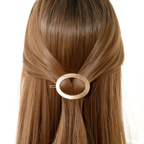 Gold Hair Clip - Etsy