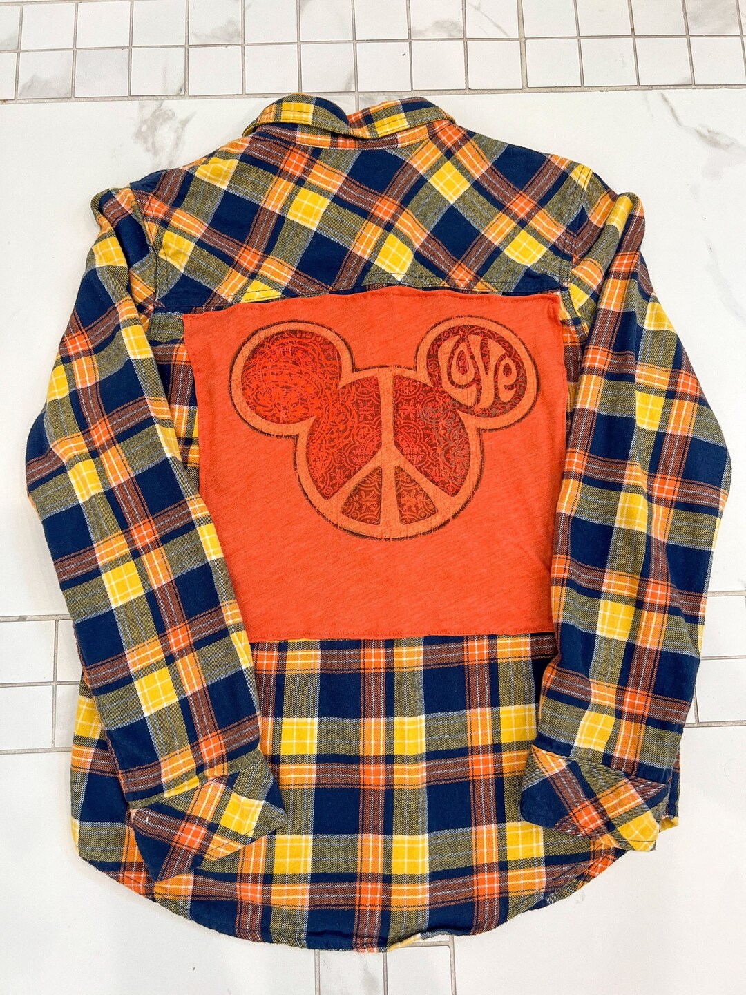Mickey Mouse Plaid Flannel, Disney Flannel, Disney Jacket, Walt Disney ...