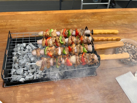 Table With Built-in Barbecue | Etsy