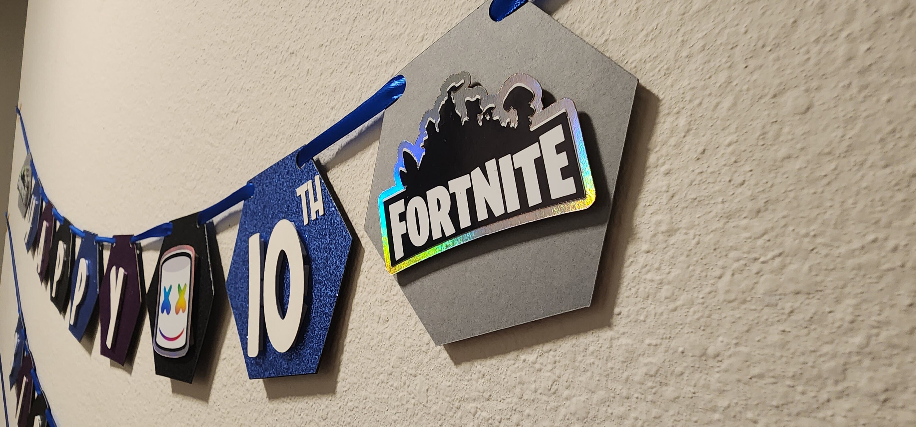 Video Game Banner, Xbox Banner, Llama Birthday Banner, Marshmallow Head ...