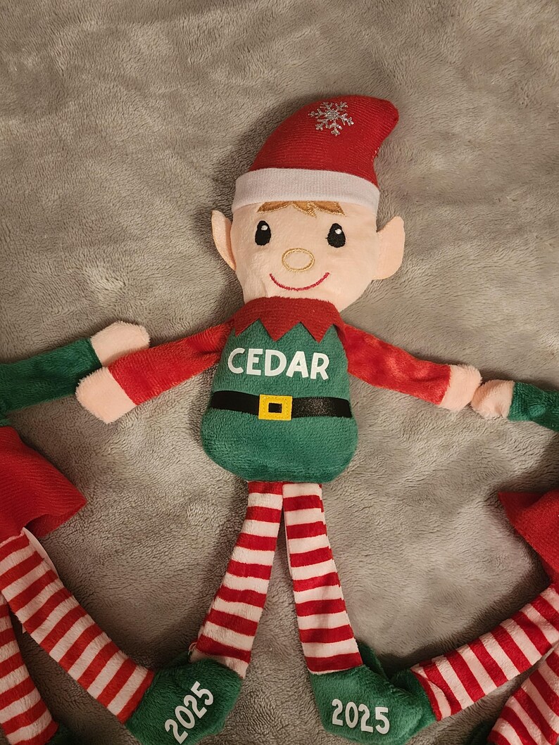 Personalized Christmas Elves - Etsy