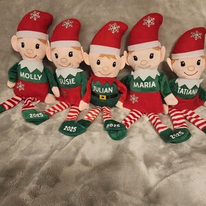 Personalized Christmas Elves - Etsy