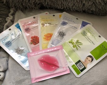 Korean Sheet Mask Set - Etsy